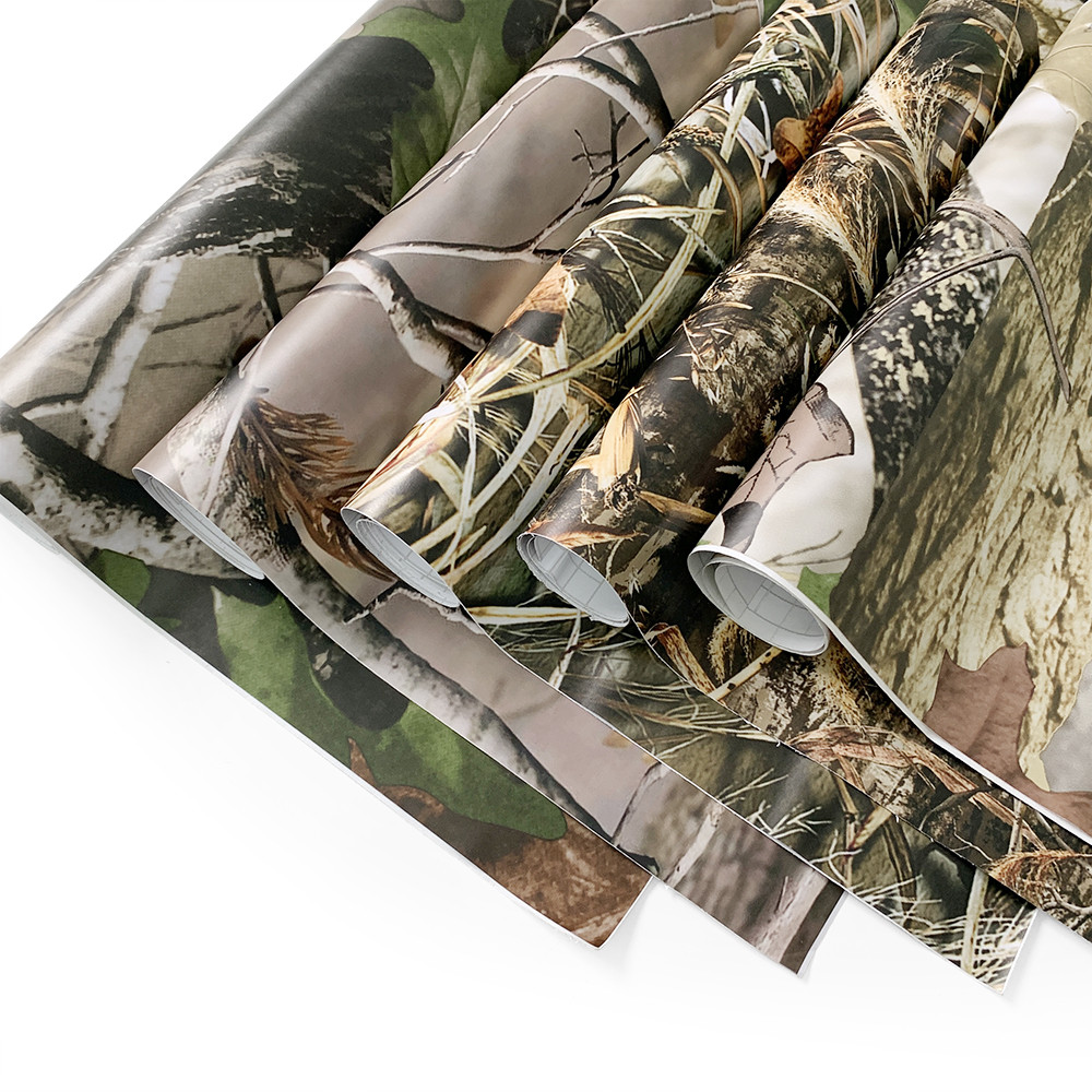 Jual Camouflage Vinyl Wrap Film Car Sticker Bubble Free Foil Gun ...