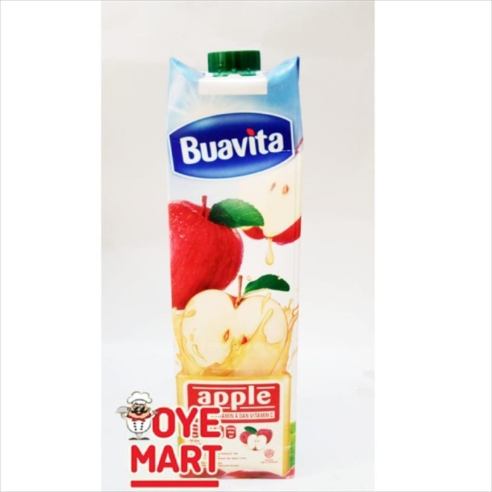 Jual BUAVITA JUICE APPLE 1LITER / JUS BUAH RASA APEL | Shopee Indonesia
