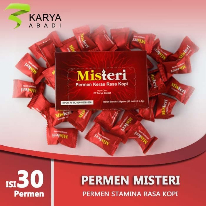 Jual Misteri Candy - Permen Kopi Stamina Vitalitas Pria Dewasa 1 Box 30 ...