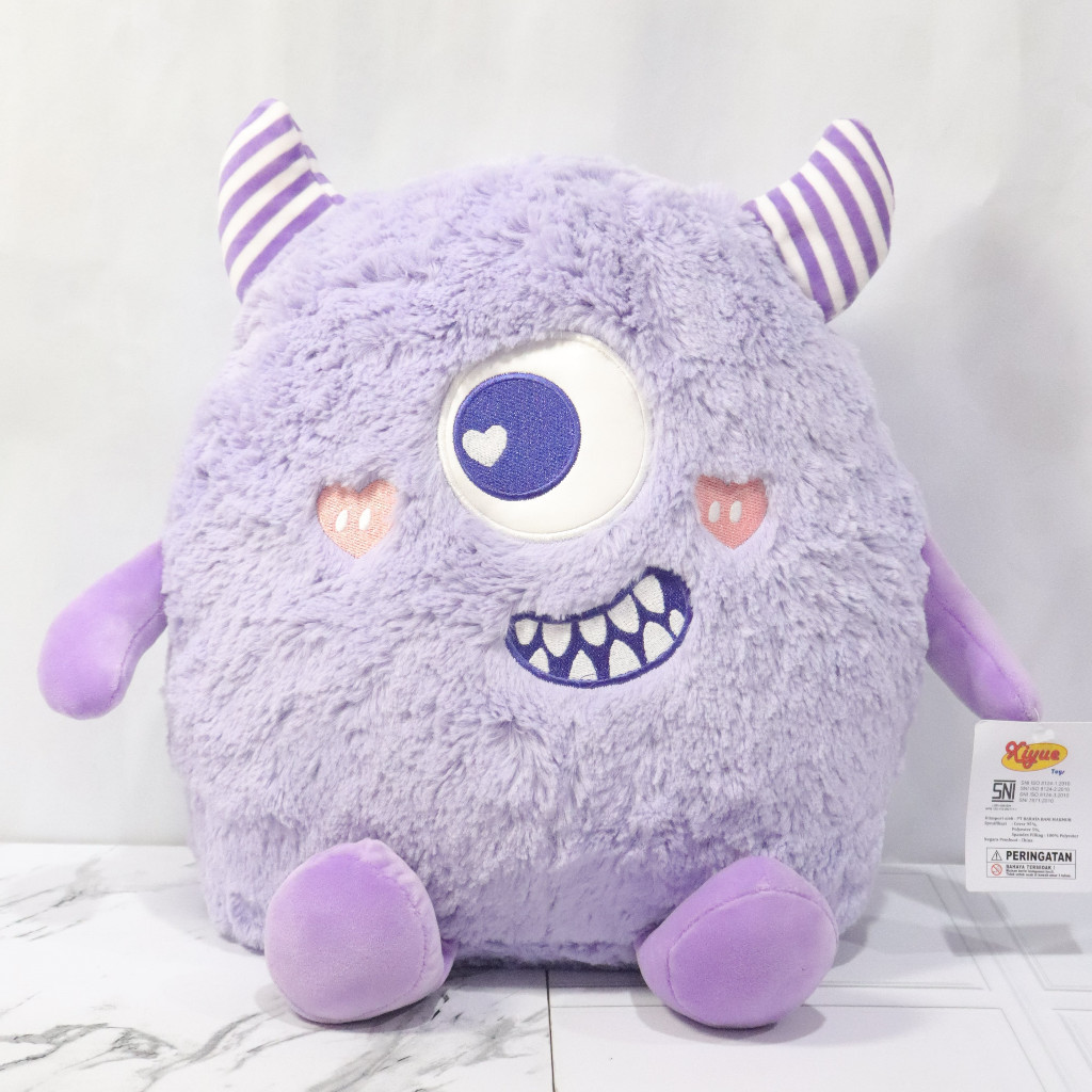 Jual Boneka Monster Bulat XIYUE / Boneka Mainan Little Monster Lembut ...