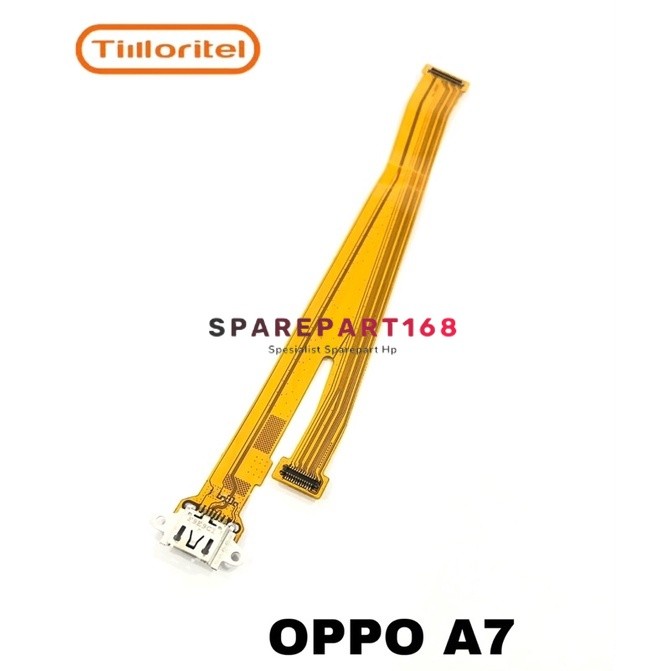Jual FLEXIBLE CONNECTOR CHARGER OPPO A7 CPH1901 / FLEKSIBEL KONEKTOR CAS OPPO A7 ( Sparepart168 ...