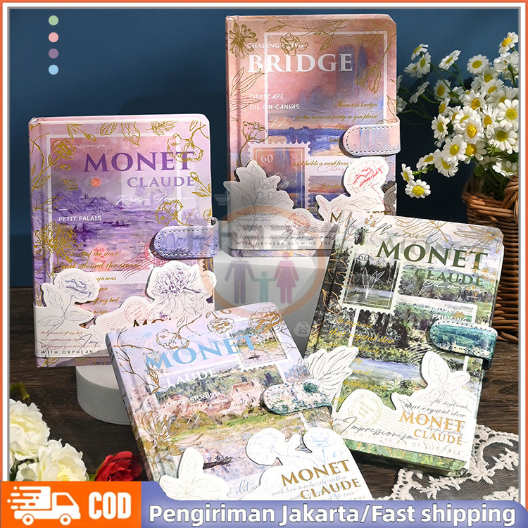 Jual RHAAST Full Color Buku Diary Nature Pemandangan Korea Vintage Lucu ...