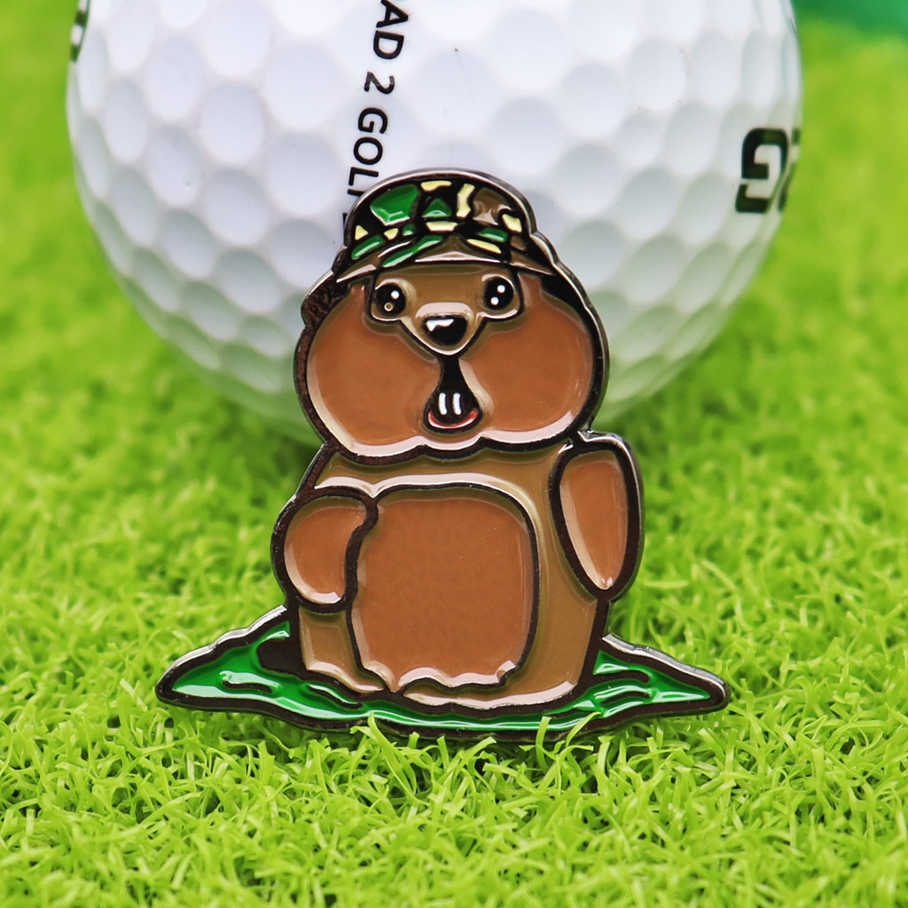 Jual *Spot Goods*New Groundhog Golf Accessories Metallic manganese ...
