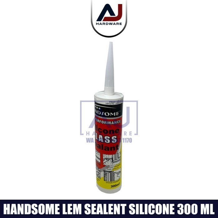 Jual Lem Kaca Botol Handsome Silicon Sealant Lem Silicon Multi Propose ...