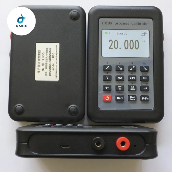 Jual Process Calibrator Hart Modbus LB06 Signal Generator Source ...