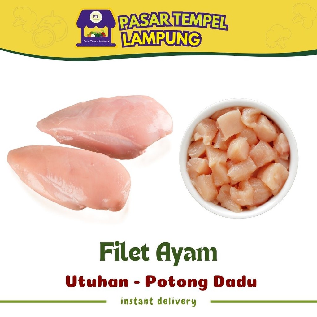 Jual Ayam Filet Ayam Fillet Potong Dadu Filet Ayam Daging Ayam Pasar ...