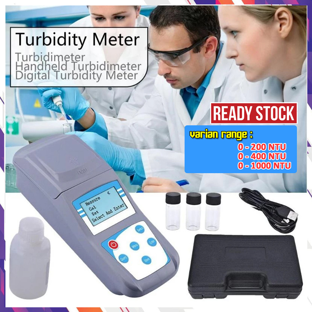 Jual Turbidity Meter Digital Portable Turbidimeter Sensor Alat Ukur Kekeruhan Air digital ...
