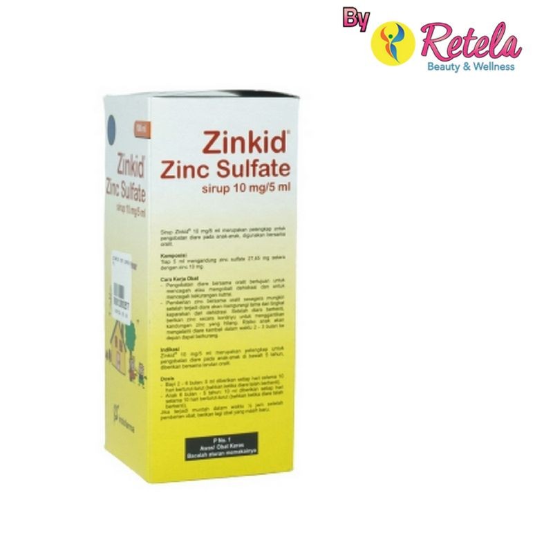 Jual ZINKID 10MG/5ML SYRUP 100ML | Shopee Indonesia