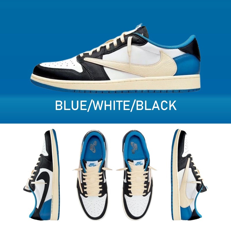 Jual Travis x J1 Low Retro Sneakers boardshoes OEM Quality with box ...