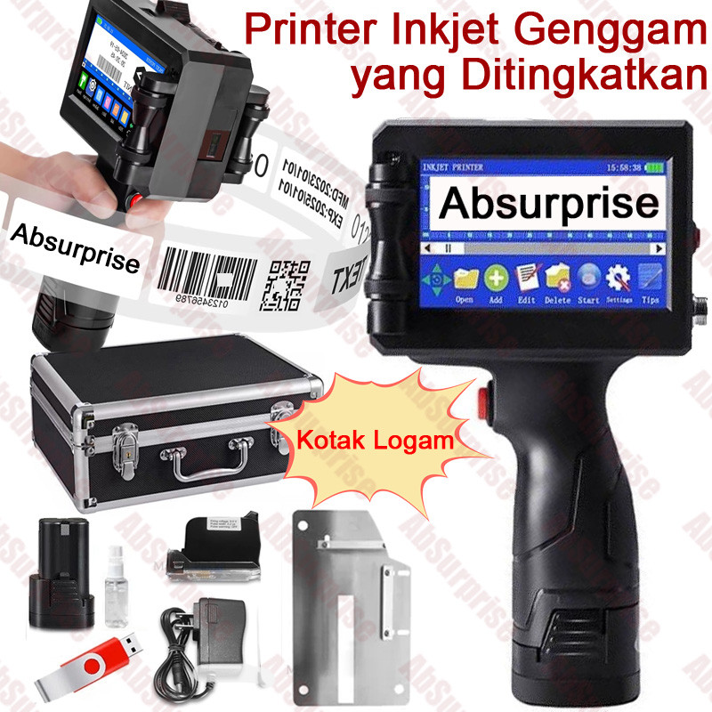 Jual (Dilengkapi Dengan Kotak Hadiah Logam)Pencetakan Barcode Tanggal ...