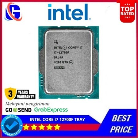 Jual PROCESSOR INTEL CORE I7 12700F TRAY LGA 1700 NO FAN | Shopee Indonesia