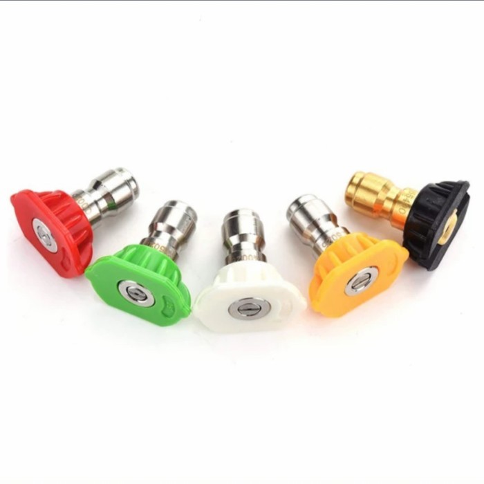 Jual PART nosel nozzle semprotan high pressure 5 model | Shopee Indonesia
