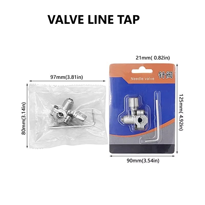 Jual Adjustable Valve BPV31 Bullet Piercing Tap Valve Line Tap Valve | Shopee Indonesia