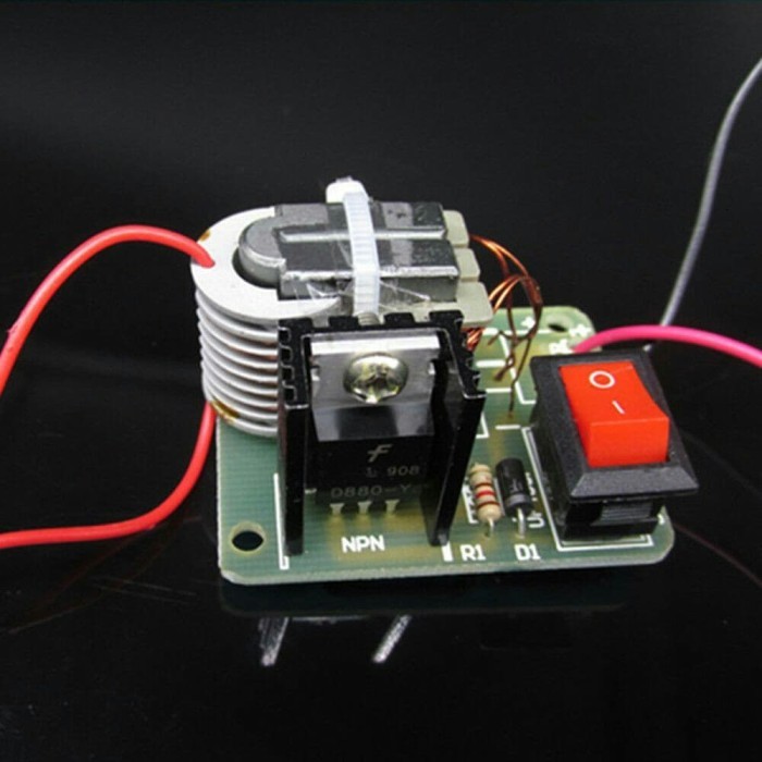 Jual modul generator arc ignition coil tesla coil 15KV 3-6v high ...