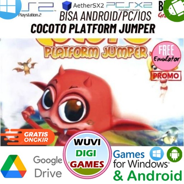 Jual Jual Game PS 2 Cocoto Platform Jumper | Bisa di PC / Android / IOS Plus Emulator | Beli 3 ...