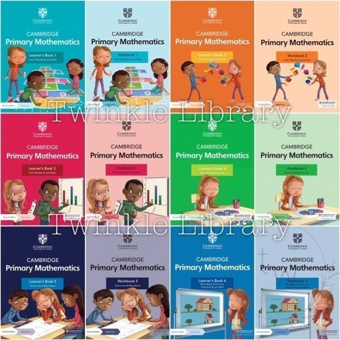 Jual BUKU CETAK Cambridge Primary Mathematics 1 2 3 4 5 6 Learner’s ...