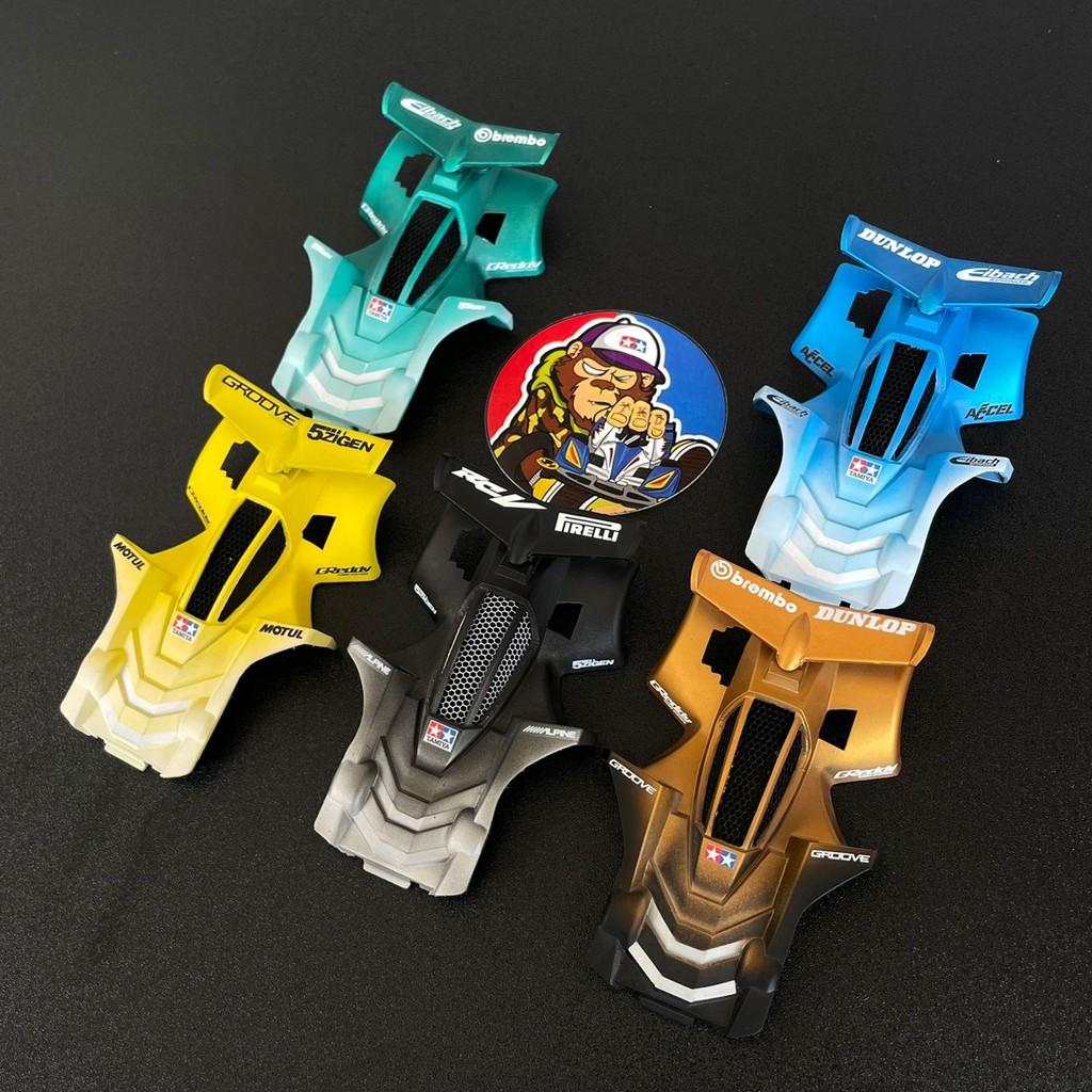 Jual Body Custom Paint Tridagger ZMC Carbon Original Tamiya 95508 ...