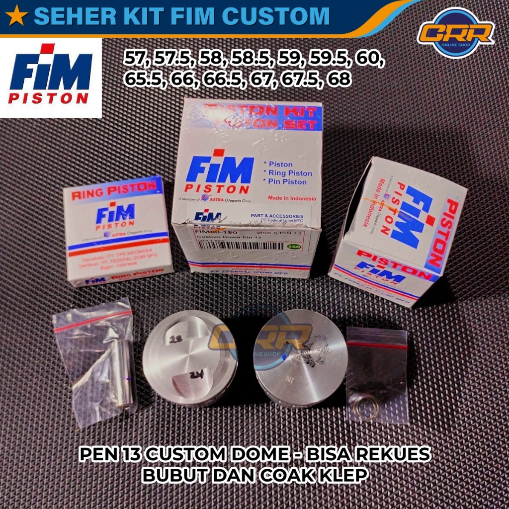 Jual SEHER FIM MENTAH SUDAH BUBUT DAN COAK KLEP PEN 13 57 57,5 58 58,5 ...