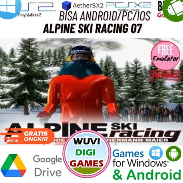Jual Jual Game PS2 Alpine Ski Racing 07 | Bisa di PC / Android / IOS ...