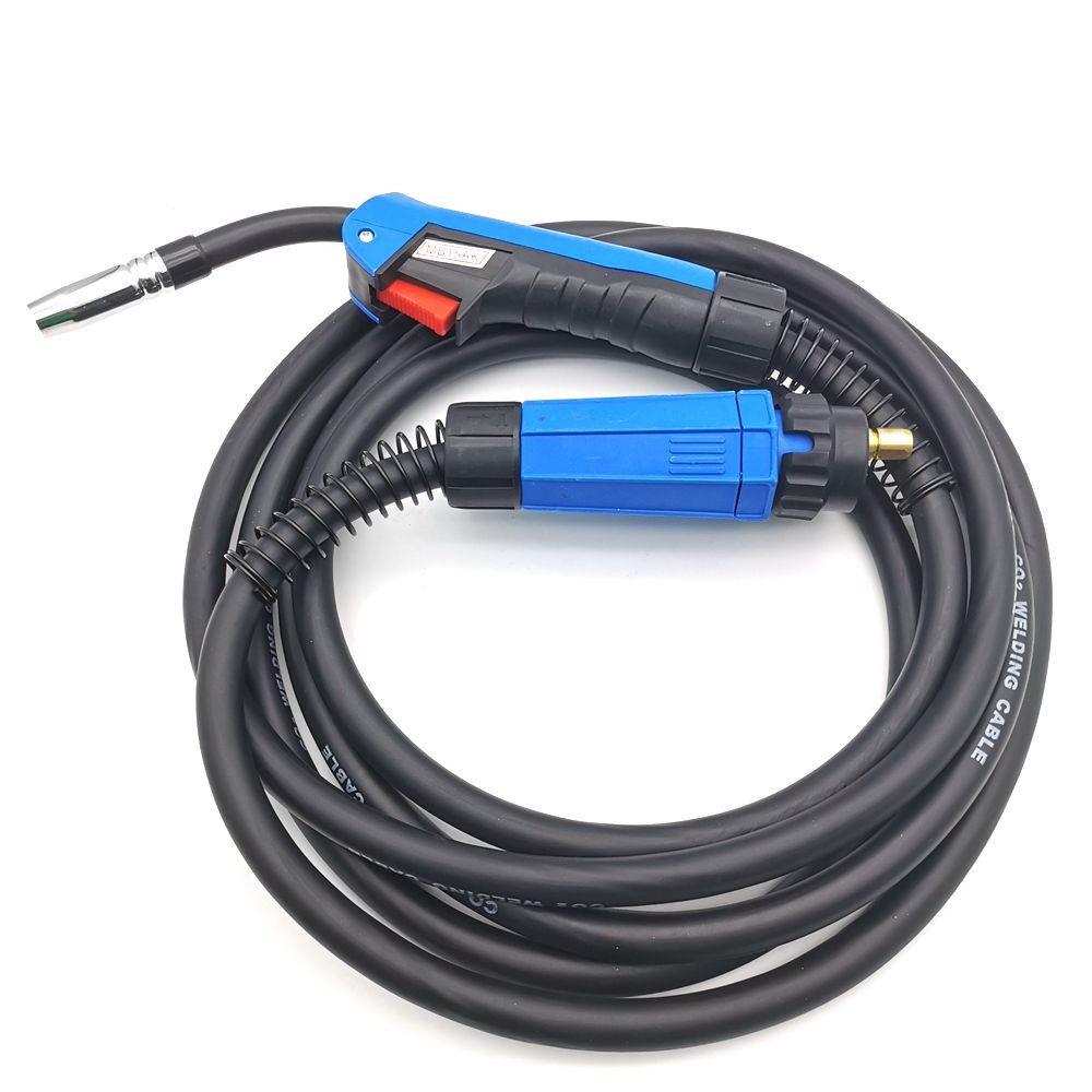 Jual MB 15AK Binzel Type Mig Welding Torch Co2 Torch 180A 5M With Euro ...