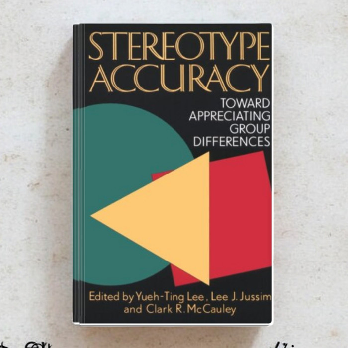 Jual Stereotype Accuracy: Toward Appreciating Group Differences - Yueh ...