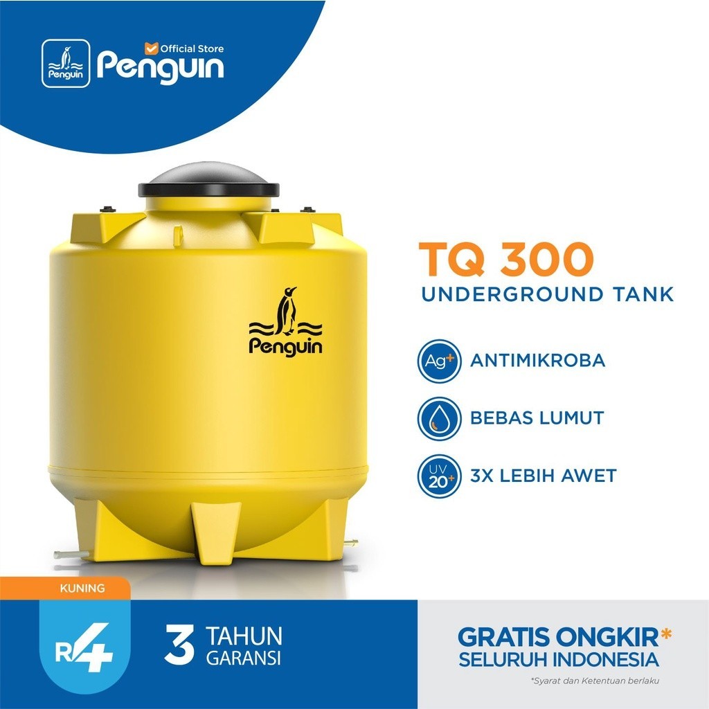 Jual Penguin TQ-300 3000 Liter Toren Tandon Tangki Air Underground Tank ...