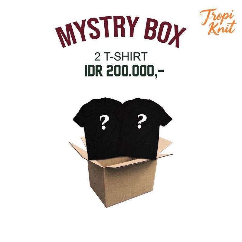 Jual HOT T-shirts Mystery Box Isi 1 Tshirt Merchandise Band Random dan ...