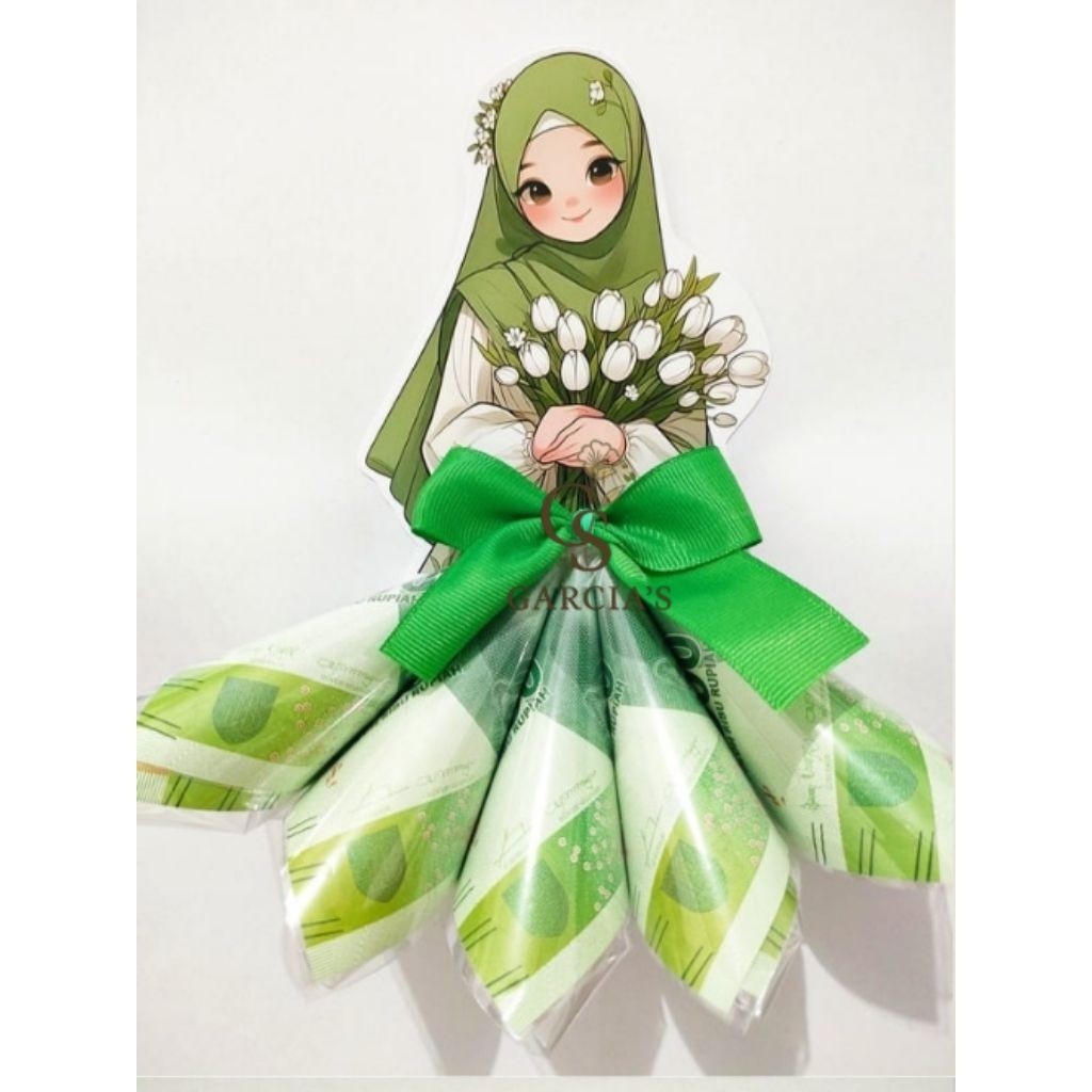 Jual Topper gadis/wanita hijab / topper pengantin muslim untuk cake ...