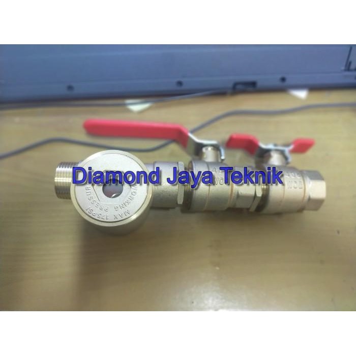 Jual test drain valve sight glass 1 inch / Test Drain Kuningan 1" Inch ...