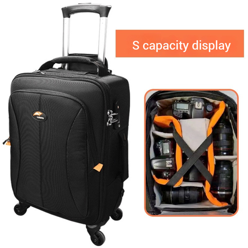Jual Safrotto MT DSLR Camera Trolley Case - Large Capacity Multi ...