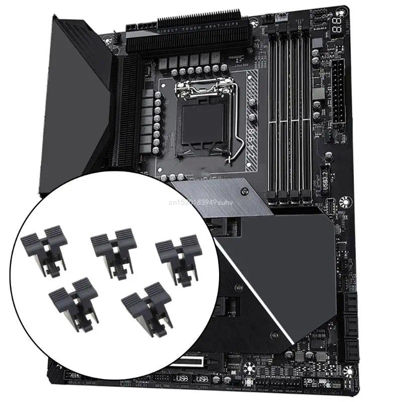 Jual 5Pcs PCIE 16x Graphics Card Slot Socket for Desktop Computer ...