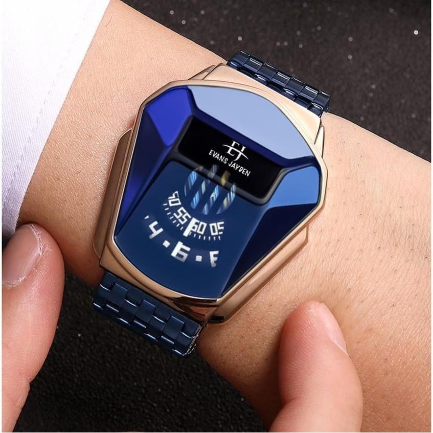 Jual Jam Tangan Evan Jayden 9953-1 Rantai Stainless Stell Anti Air ...