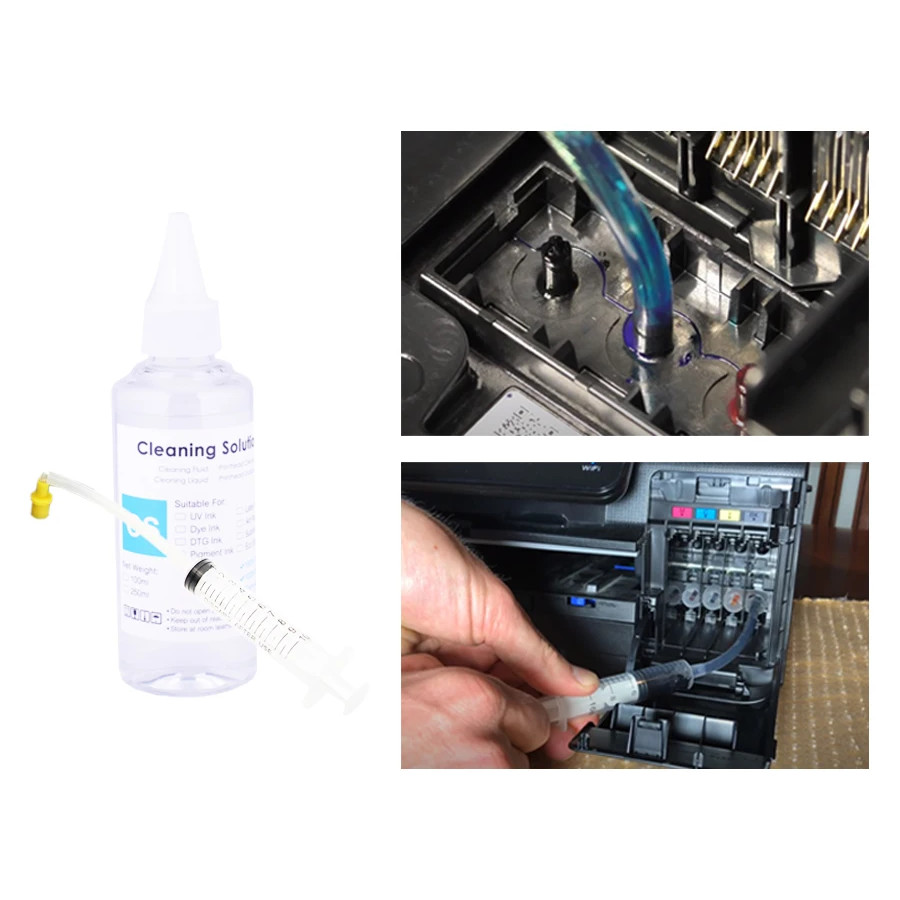 Jual Maintenance Cleaning Liquid Kit For Epson HP Canon Brother Inkjet ...