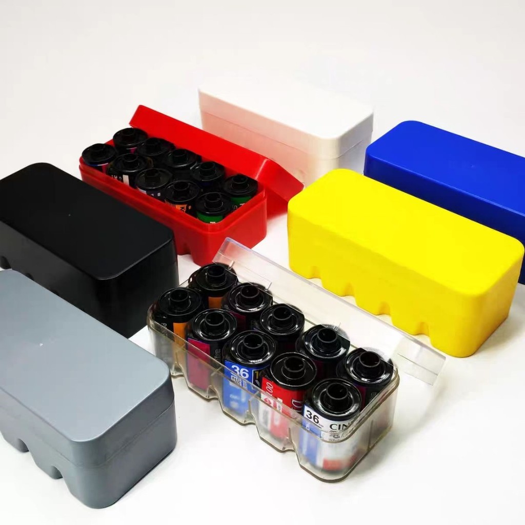 Jual 6 colors Multi-Format Hard Plastic Film Storage Box Case Container ...