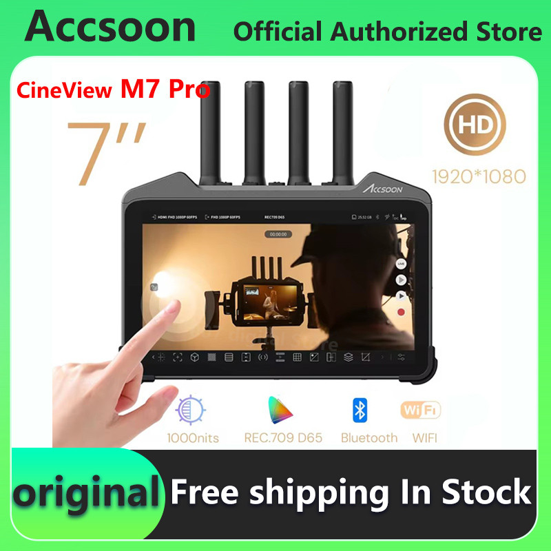 Jual Accsoon CineView M7 Pro 1080p 4K 7” LCD touch screen Monitor 3D ...
