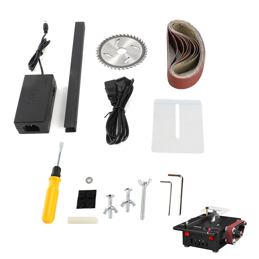 Jual Bench Saw Belt Sander Variable Speed Circular Table Saw 30mm ...