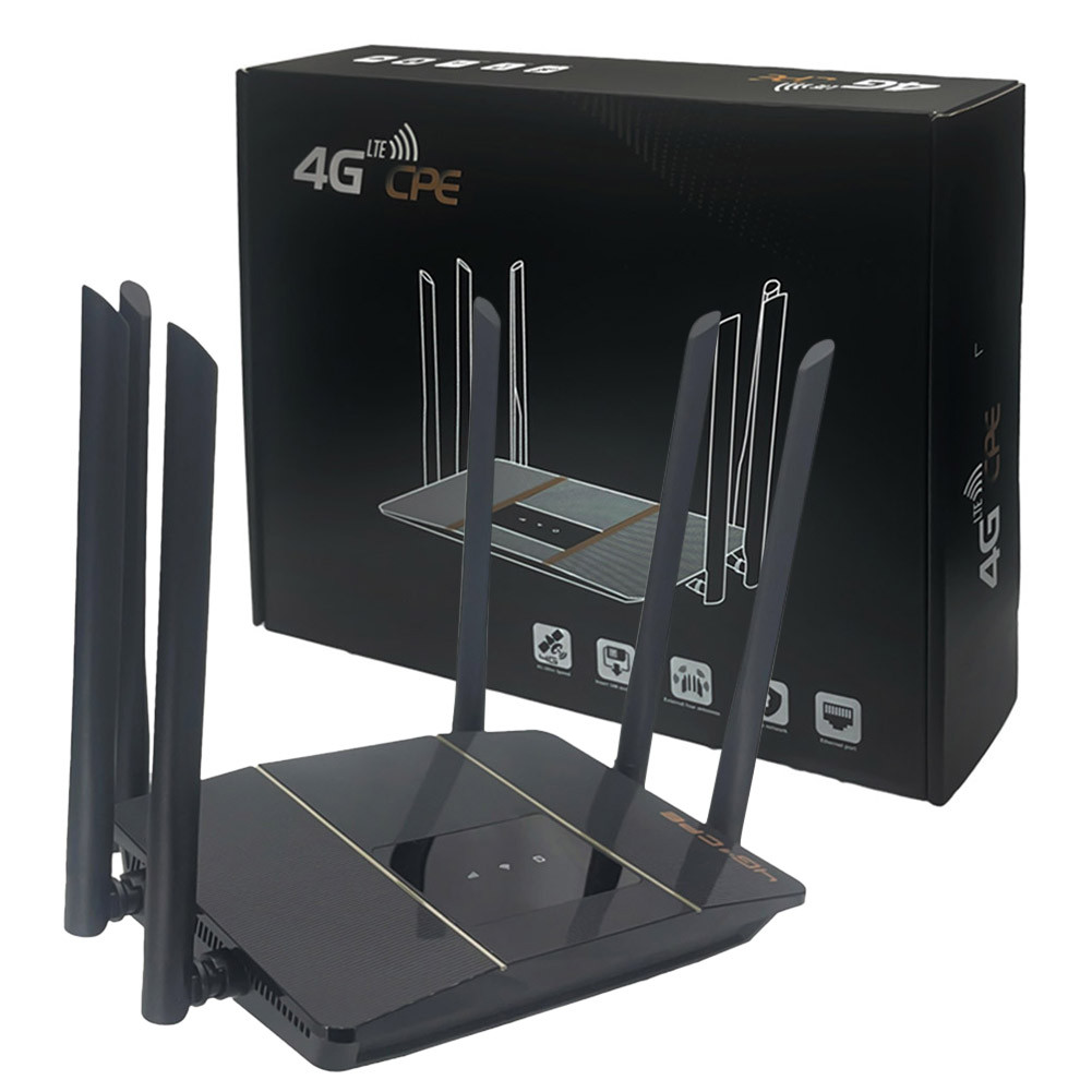 Jual 4G LTE Router with SIM Card Slot 4G CPE Modem 300Mbps 4G WiFi ...