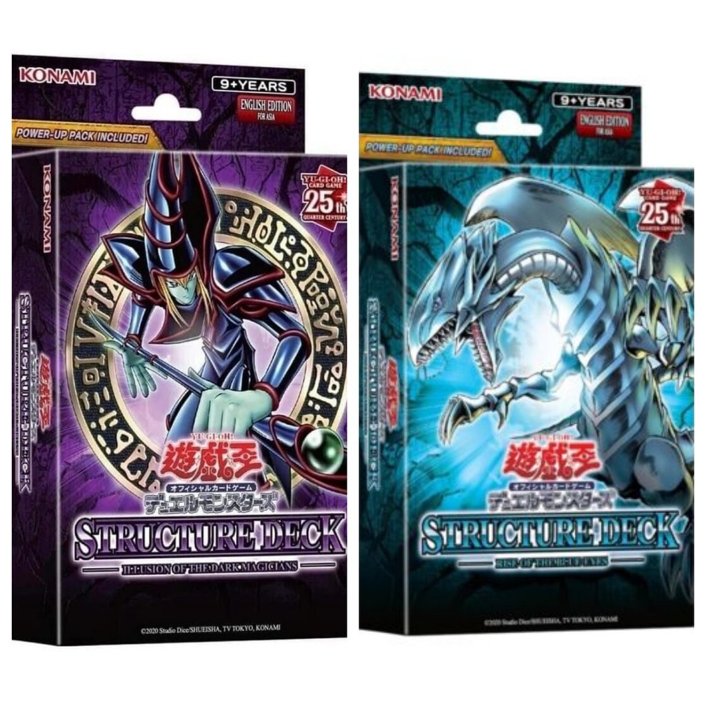 Jual Original YuGiOh Structure Deck: Rise of the Blue-Eyes Asian/IDark ...