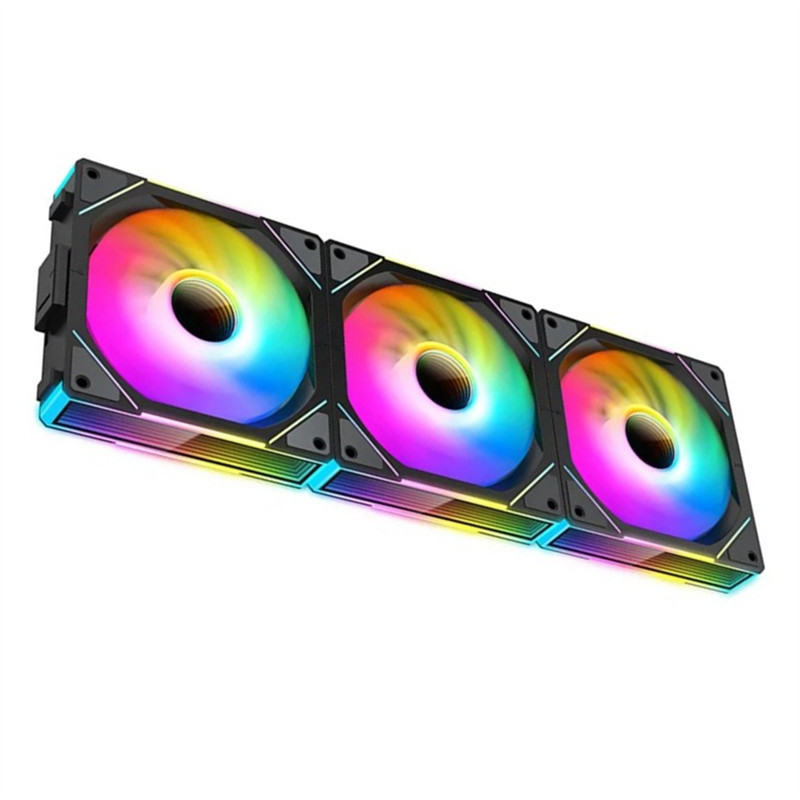 Jual 2025 New-TEUCER JM-1 PC Case Cooling Fan ARGB Mirror Cycle Light ...