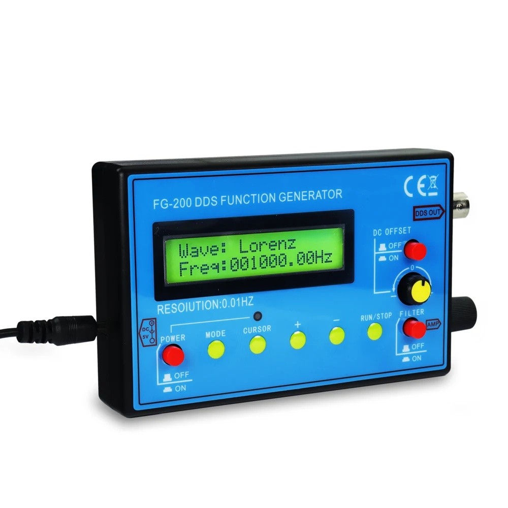 Jual FG-100 FG-200 Frequency Counter DDS Function Signal Generator ...