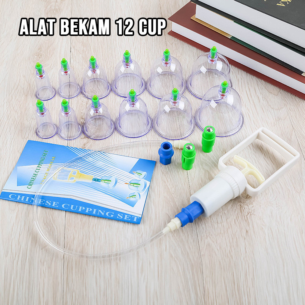 Jual Set Alat Hijamah 12in1 - Alat Bekam Profesional 12in1, Pen Lancet ...