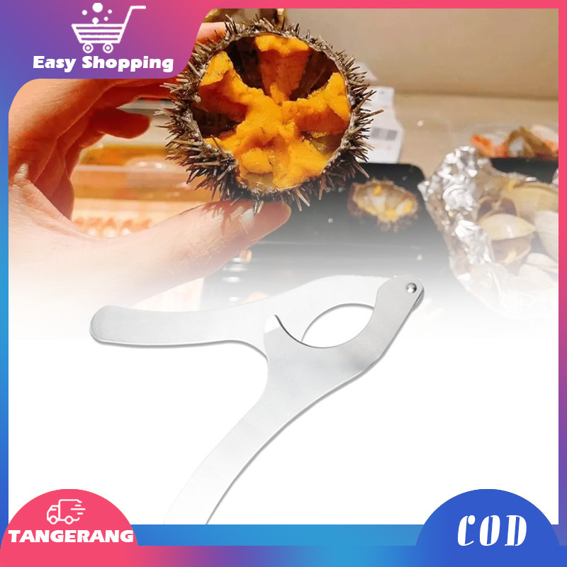 Jual Sea Urchin Opener Cutter Landak Laut Stainless Multi Seafood Tool ...