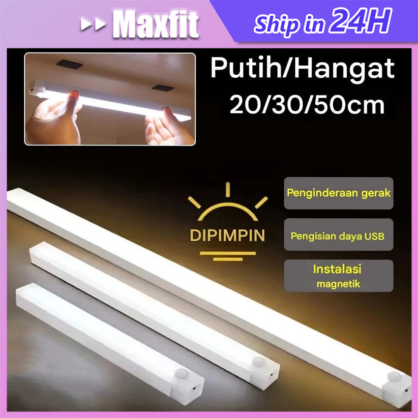 Jual Lampu Sensor Gerak Otomatis Motion Light Sensor Lampu Stick ...