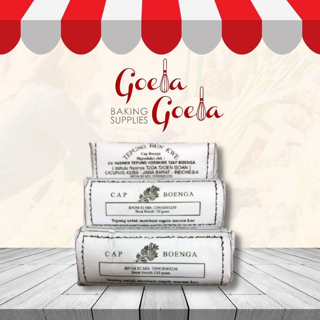 Jual Tepung Hun Kwe Cap Boenga 120gr | Shopee Indonesia