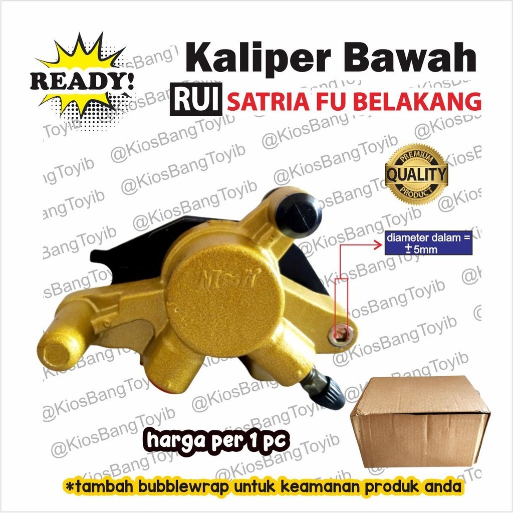 Jual Master Rem Bawah Kepala Babi Kaliper Assy Satria FU Belakang (RUI) | Shopee Indonesia