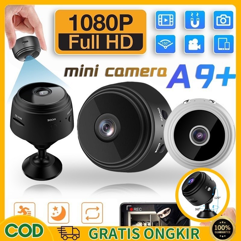 Jual Wireless A9 Mini Kamera Wifi Hd 1080P Micro Camera Kecil Smart Ip ...