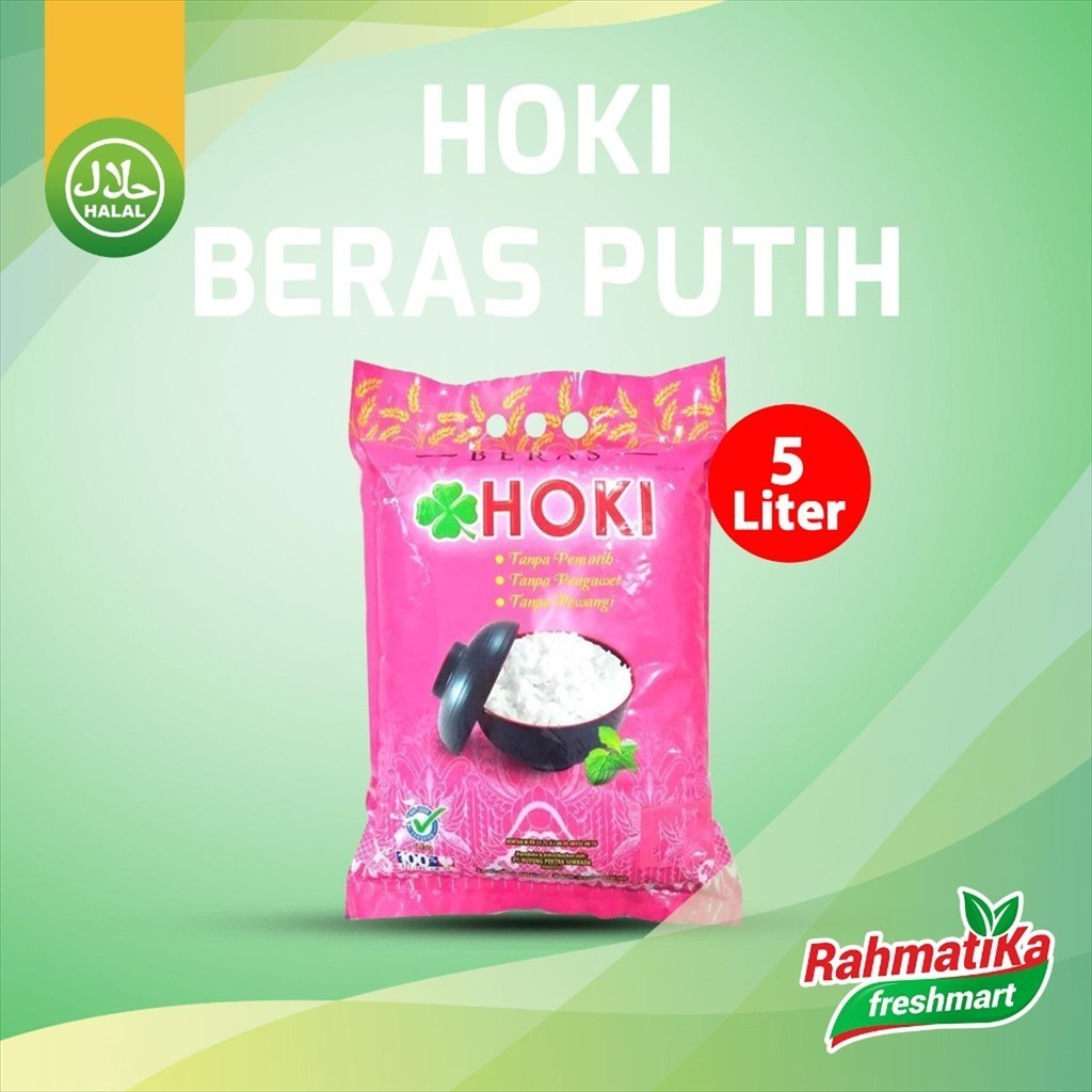 Jual Beras Hoki Premium 5 Liter / 4 Kg (Pink) | Shopee Indonesia