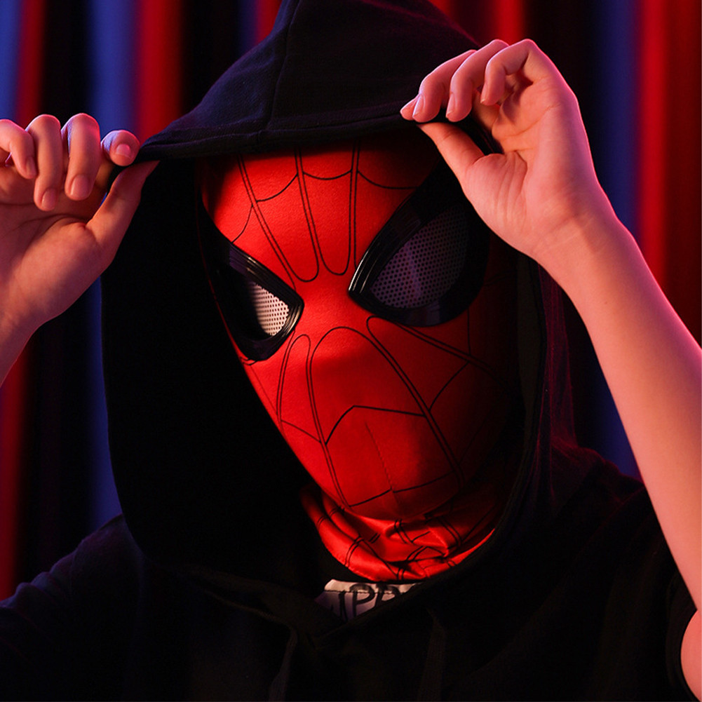 Jual Spiderman Dengan Headgear Topeng Mask Superhero Cosplay Dewasa ...
