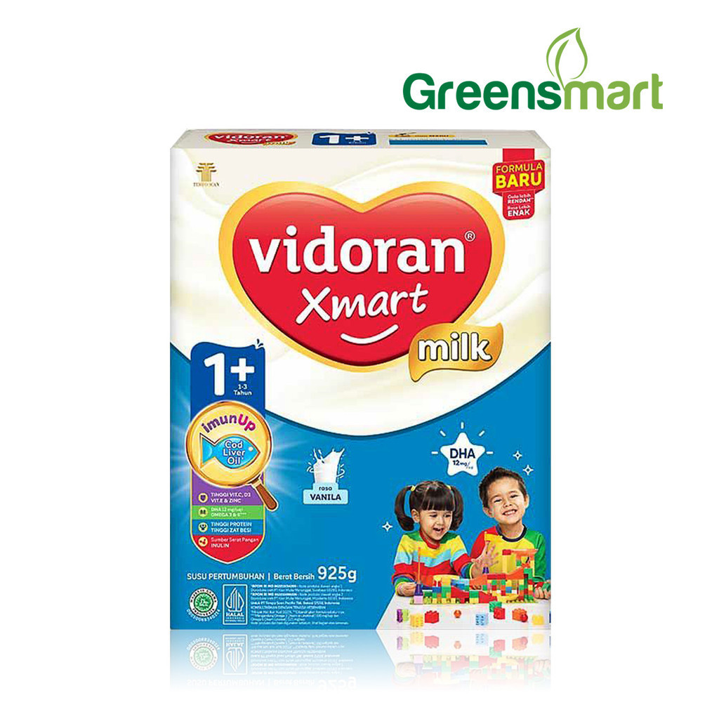 Jual VIDORAN XMART 1+ VANILLA 925GR | Shopee Indonesia