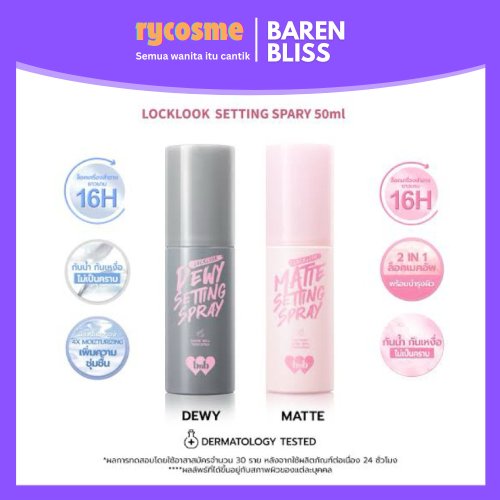 Jual Barenbliss LockLook Setting Spray | Shopee Indonesia